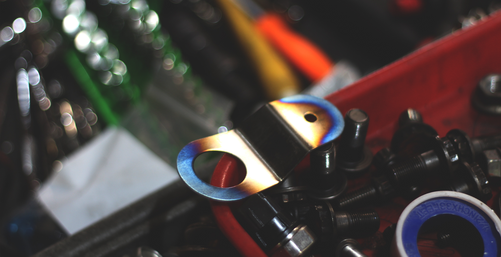 EVS Tuning Titanium Radiator Stay